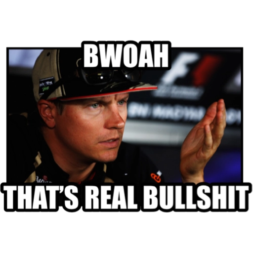 Sticker Maker - F1 Drivers Meme Pack V1