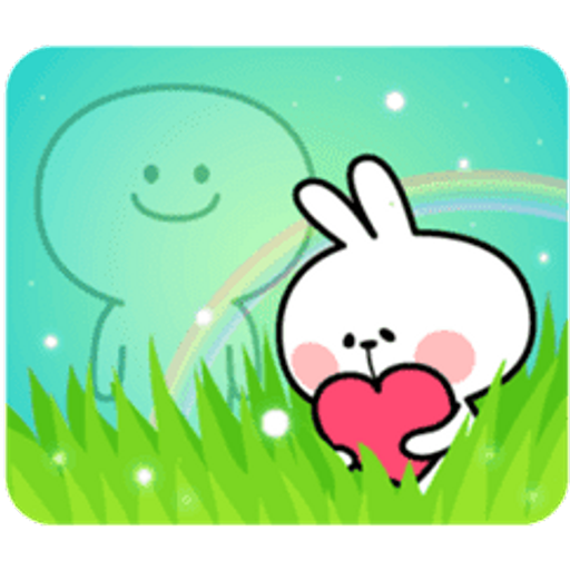 Sticker Maker - Spoiled Rabbit "Love"
